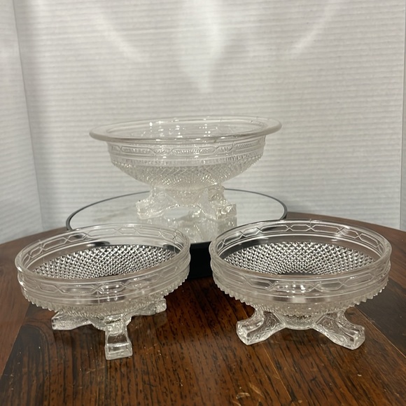 Labelle Glass Co in 1880 | Dining | 88 Eapg Pattern Glass Labelle Queen ...